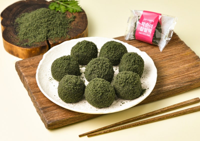 박순석찹쌀떡 사자발약쑥 모찌 And 사자발약쑥 인절미 네이버 블로그